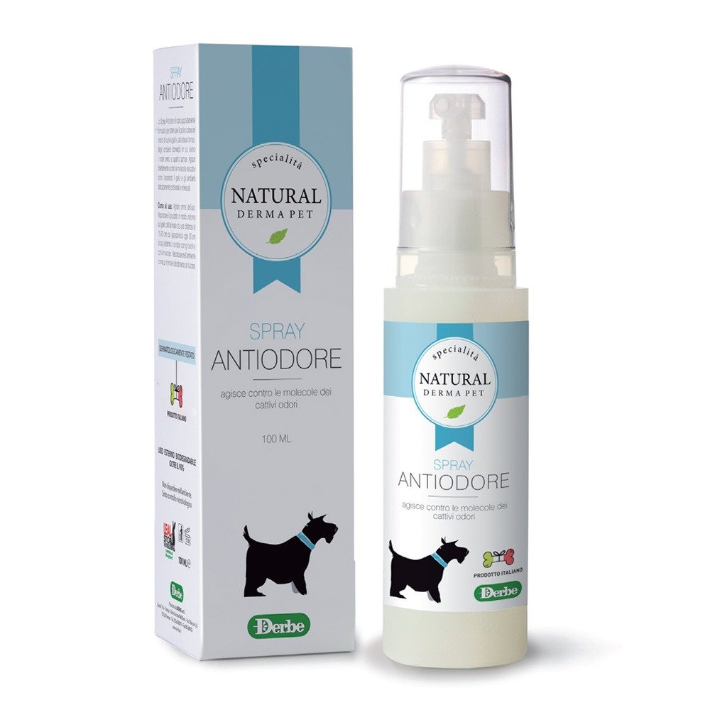 Spray Antiodore NATURAL DERMA PET - 100 ML - moodyourdog.com – MOOD ...